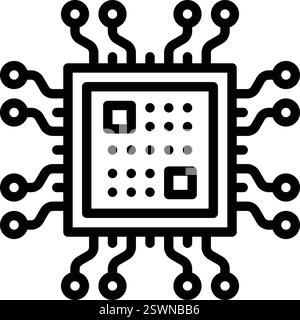 Icon for embedded devices, embedded Stock Vector Image & Art - Alamy