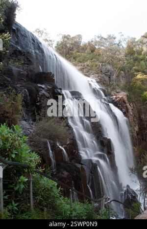 Mackenzie waterfall and Mackenzie River in Grampians National Park ...
