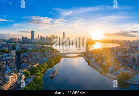 Urban Scenery of Huizhou City, Guangdong Province, China Stock Photo ...