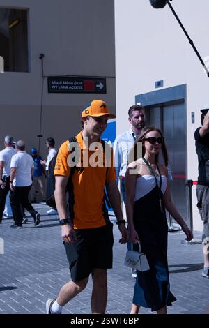 McLaren driver Oscar Piastri of Australia stands in the pit during a ...