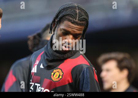 Ayden Heaven of Manchester United in action during the UEFA Europa ...