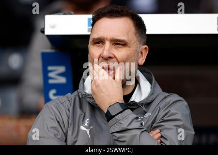 Derby County manager John Eustace acknowledges the crowd at the final ...
