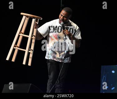 Sunrise FL, USA. 21st Feb, 2025. HaHa Davis performs during The We Them ...