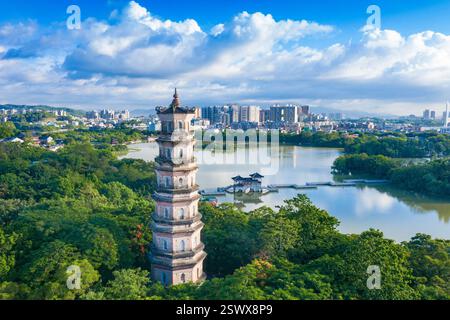 West Lake Scenic Area, Huizhou City, Guangdong Province, China Stock ...