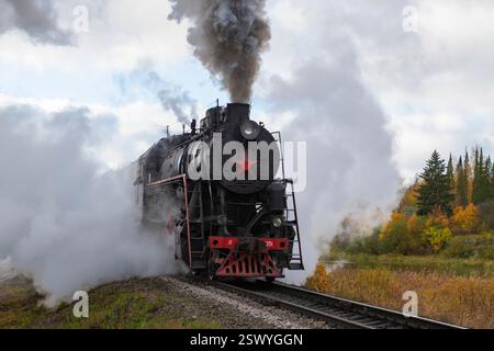 SORTAVALA, RUSSIA - OCTOBER 09, 2022: Water filling station and old ...