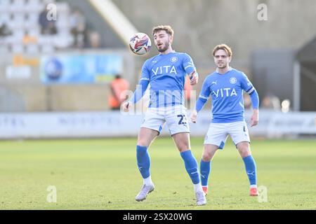 Ryan Rydel #23 of Stockport County F.C. during the Sky Bet League 1 ...