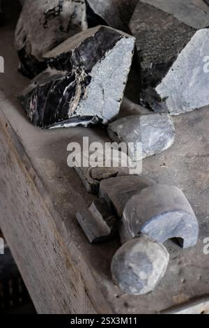 Elaboration of obsidian crafts at the Teotihuacan archaeological site ...