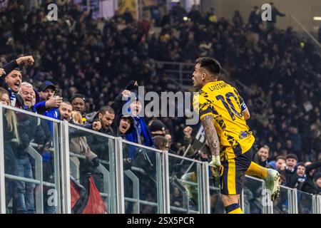 Lautaro Martinez FC internazionale scores goal 1-0 during serie A match ...