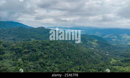 Drone shot, Arial Photo from a waterval in the mountains of the ...