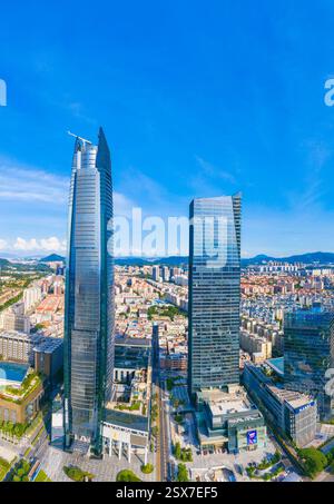 Urban Skyline of Dongguan City, Guangdong Province, China Stock Photo ...