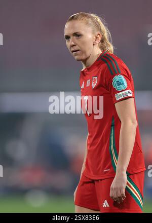 Wales' Ceri Holland during the UEFA Women's Nations League, League A ...