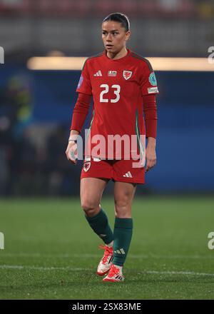 Wales' Ffion Morgan during the UEFA Women's Nations League, League A ...