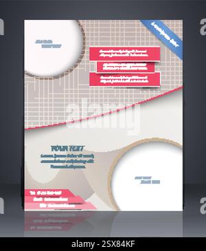 Beauty salon poster template layout. Beautician parlor procedures ...