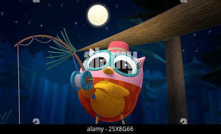 EVA THE OWLET (2023), directed by DAMIEN O'CONNOR and MARK RUSK. Credit ...