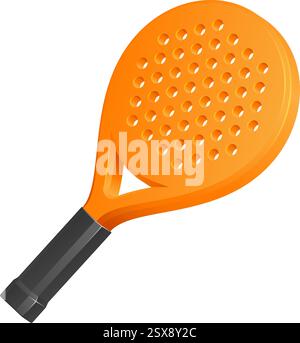 Padle Tennis logo. padle racket and ball logo icon vector on white ...