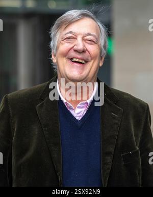 Stephen Fry, actor, broadcaster and writer, appearing at the 2017 Hay ...