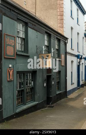 UK Devon Appledore Market Street Stock Photo - Alamy