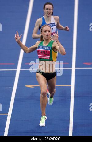 Birmingham, UK. 23 February 2025, Utilita National Indoor Arena ...