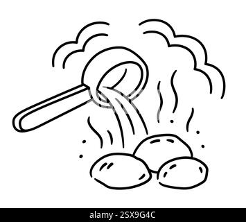 Spa Simple vector icon. Illustration symbol design template for web ...