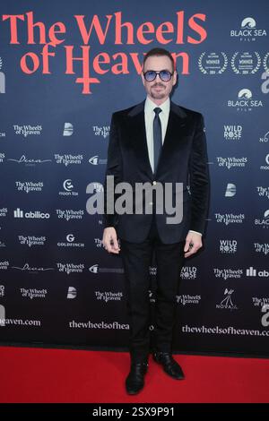 Gary Stretch attending the London premiere of The Wheels of Heaven at ...