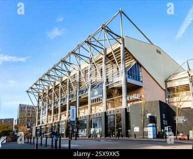 Stand of St James' Park, home of Newcastle United football team, and ...