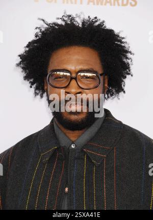 Questlove attends the 2025 Film Independent Spirit Awards on February ...