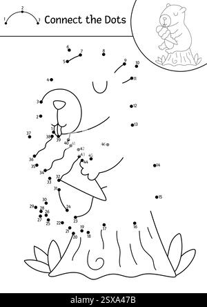 Ice Cream Bear Coloring Page for Kids Stock Vector Image & Art - Alamy