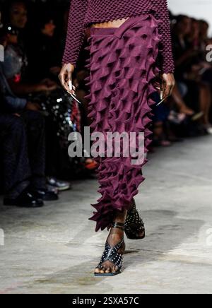 Chet Lo on the catwalk during the Chet Lo show at Newgen, central ...