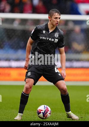 Wrexham's Max Cleworth during the Sky Bet League One match at the One ...