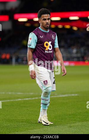 Marcus Edwards #22 of Burnley FC looks dejected after missing a chance ...