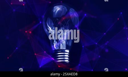 Digital plexus concept image visual Stock Photo - Alamy
