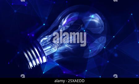 Digital plexus concept image visual Stock Photo - Alamy