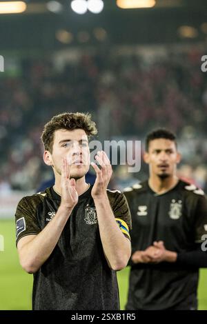 Vejle, Denmark. 23rd Feb, 2025. Yuito Suzuki (28) of Broendby IF and ...