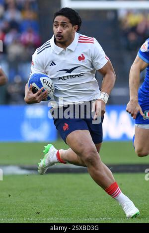 Yoram Moefana of France during the 2025 Six Nations Championship, rugby ...