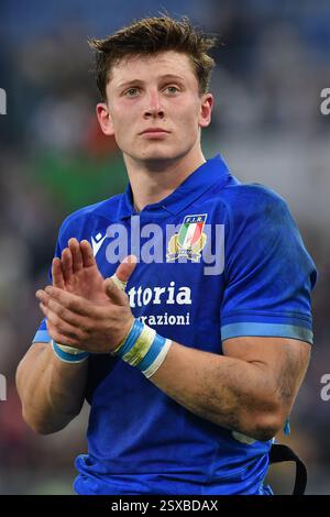 Ross VINTCENT of Italy during the 2025 Six Nations Championship, rugby ...