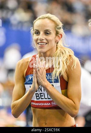 Georgia Hunter Bell wins the Womens 800m final at the UK Athletics ...