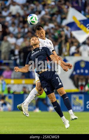 San Diego FC forward Marcus Ingvartsen during the first half of an MLS ...