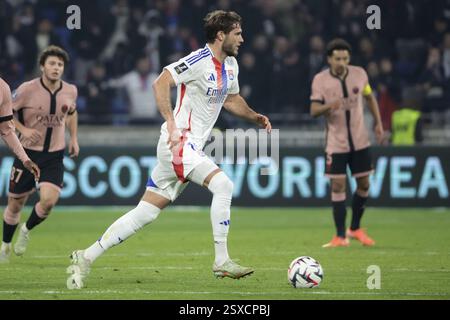 Tanner TESSMANN of Lyon during the French championship Ligue 1 football ...