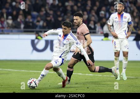 23 Thiago ALMADA (ol) during the Ligue 1 MCDonald's match between Lyon ...