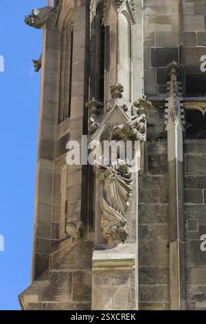 Saint Peter's Church, detailed view, Riga, Latvia Stock Photo - Alamy
