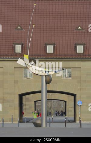 Sculpture Auricle by Gernot Rumpf 1992, bronze sculpture, modern art ...