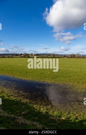 St Andrew's church, Awre stands on the highest ground of the Awre ...
