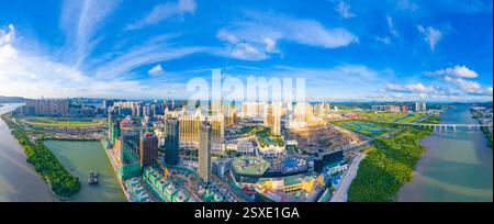 Aerial Scenery of Taipa and Coloane Islands in Macau, China Stock Photo ...