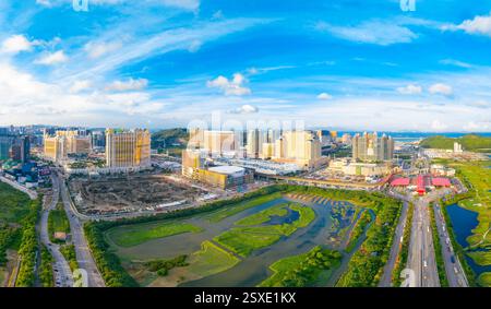 Aerial Scenery of Taipa and Coloane Islands in Macau, China Stock Photo ...
