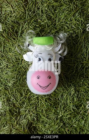 Christmas fir tree toy made of felt Stock Photo - Alamy