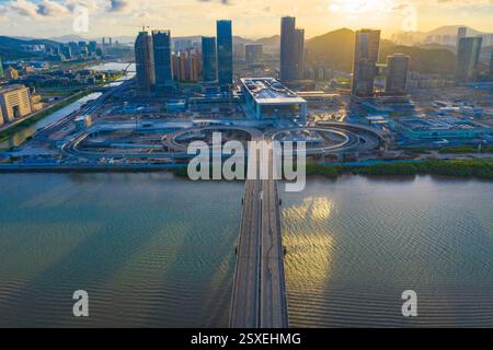 Lotus Bridge linking Zhuhai and Macau, China Stock Photo - Alamy