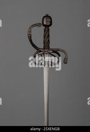 This 16th-century sword guard, designed by Kaneie, depicts Daruma ...