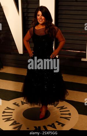 Monica Lewinsky attends the Vanity Fair Oscar Party held at the Wallis ...