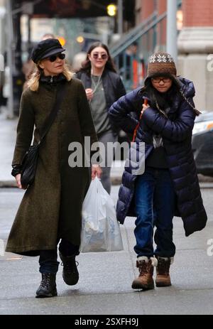 Actress Meg Ryan walking with daughter Daisy True Ryan in Manhattan on ...