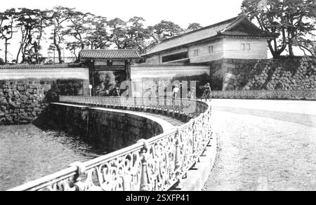 Vintage photo of Sakuradamon Gate in Kokyo Gaien National Garden ...